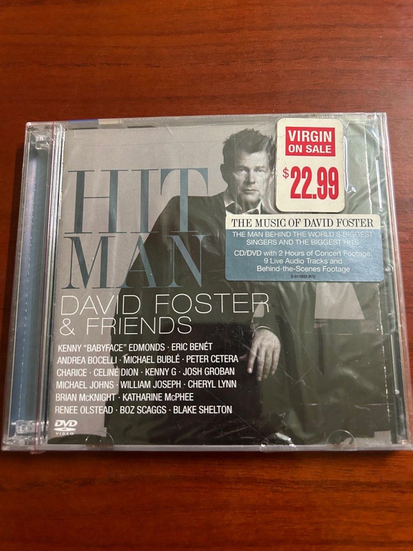 hit man david foster dvd, Hobbies & Toys, Music & Media, CDs & DVDs on ...