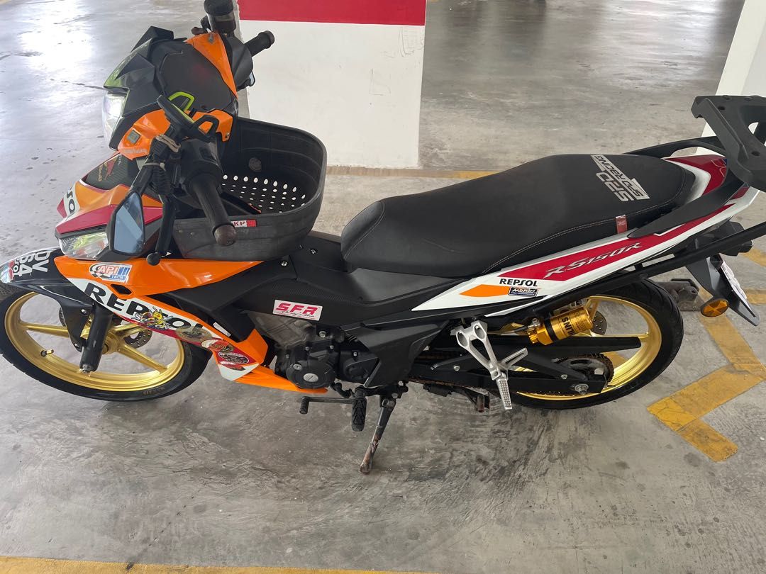 HONDA RS 150 V1 2019 Repsol, Motorbikes on Carousell