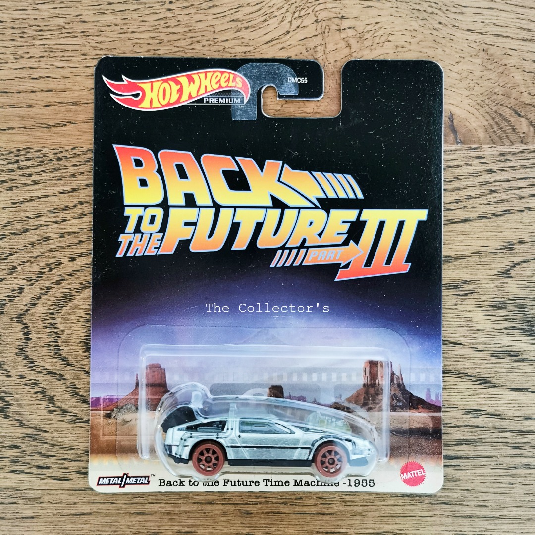 HOT WHEELS 2022 Back to the Future Time Machine - 1955, Hobbies & Toys ...