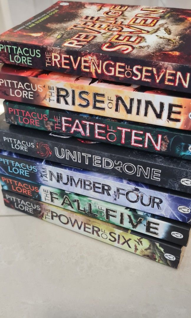 Storybooks: I am Number Four by Pittacus Lore series novels, Hobbies ...