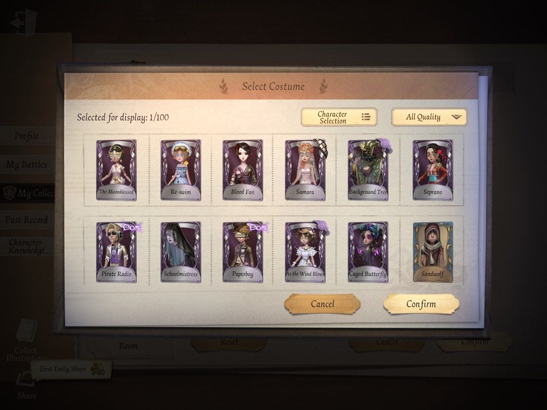 (IDV) Identity v account, Video Gaming, Video Games, Others on Carousell