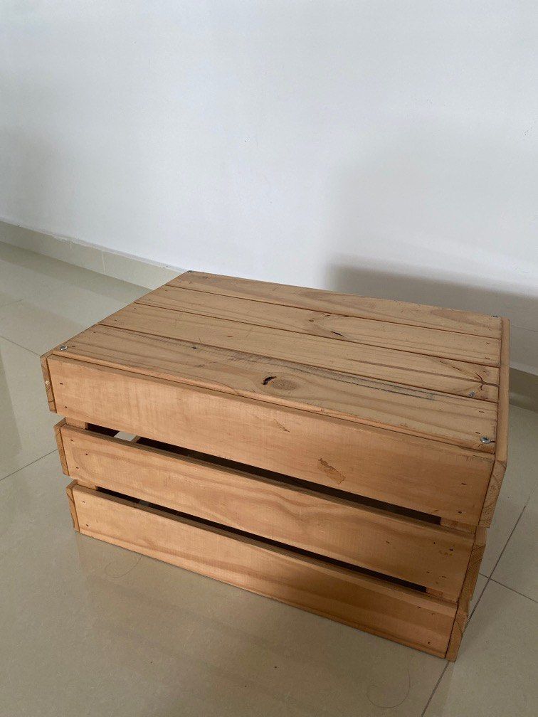 IKEA KNAGGLIG CRATE, Furniture & Home Living, Furniture, Other Home ...