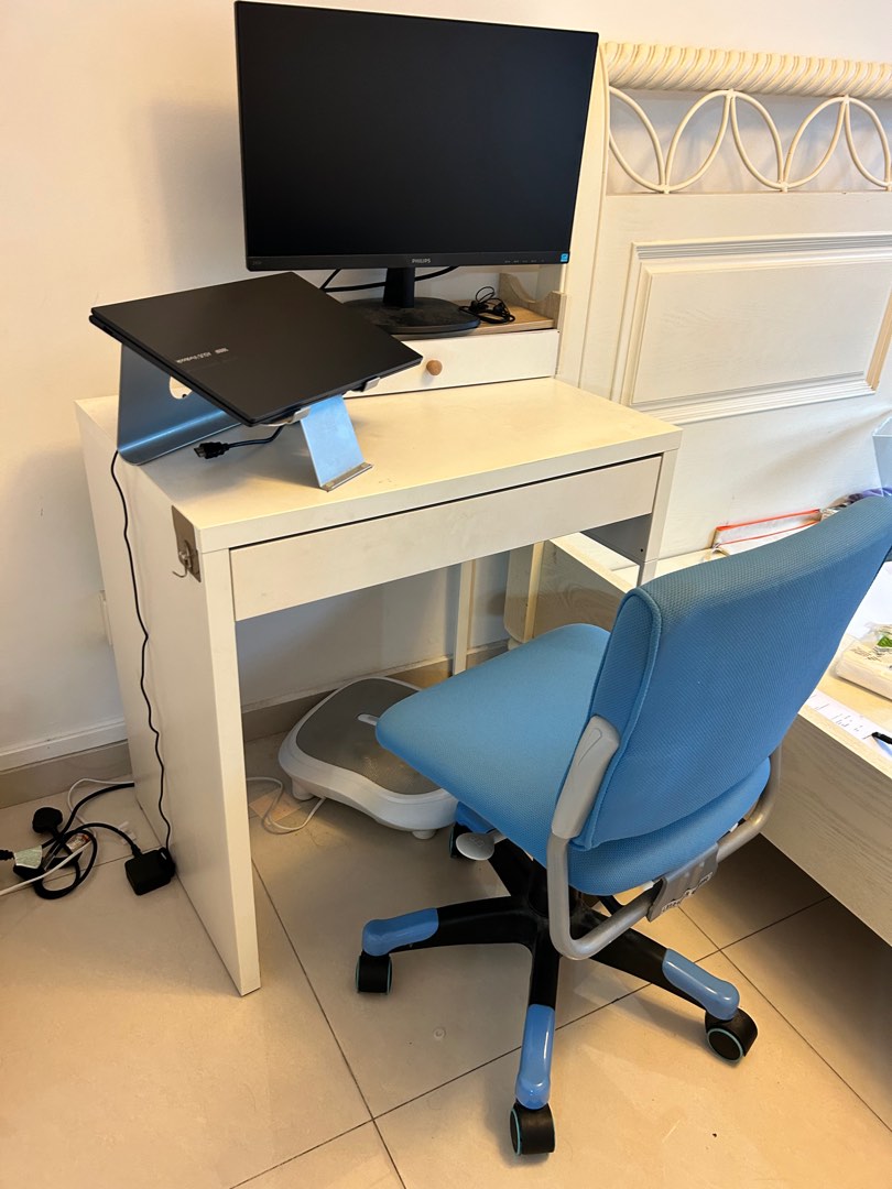 IKEA table and chair (made in Taiwan), Furniture & Home Living ...