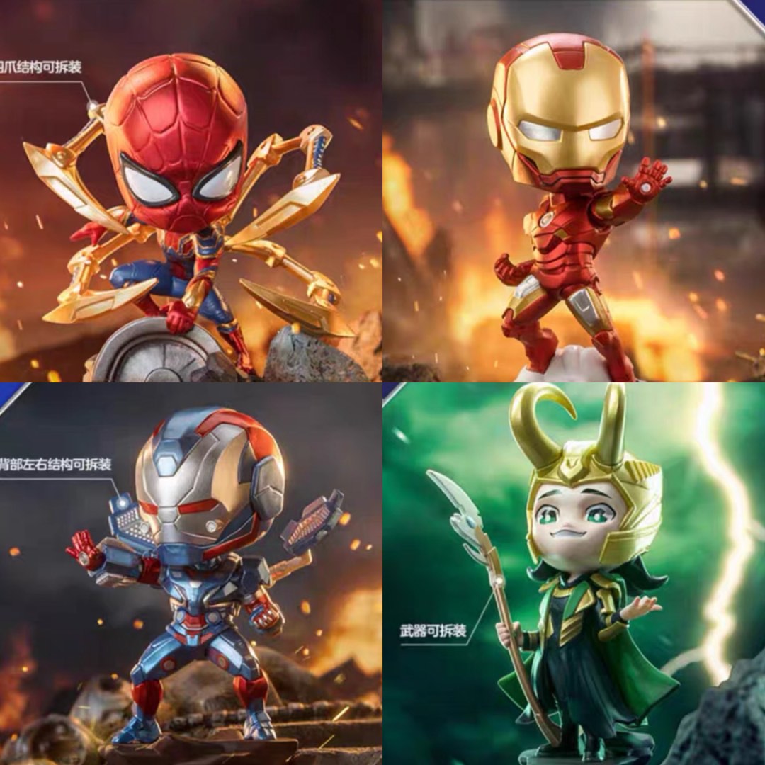 INFINITY SAGA MARVEL POPMART / FULL SET / SINGLE BLIND BOX / ABLE to ...
