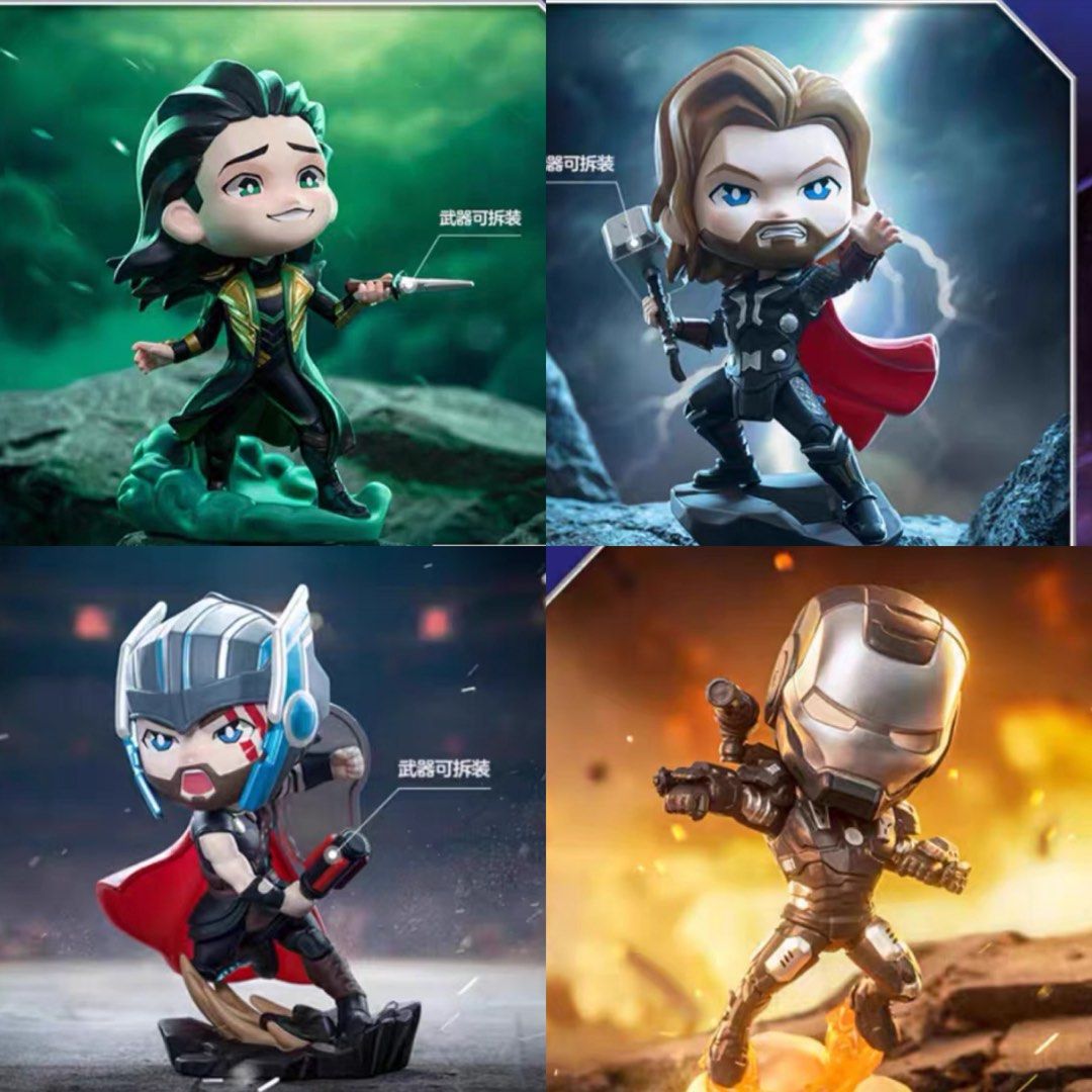 INFINITY SAGA MARVEL POPMART / FULL SET / SINGLE BLIND BOX / ABLE to ...
