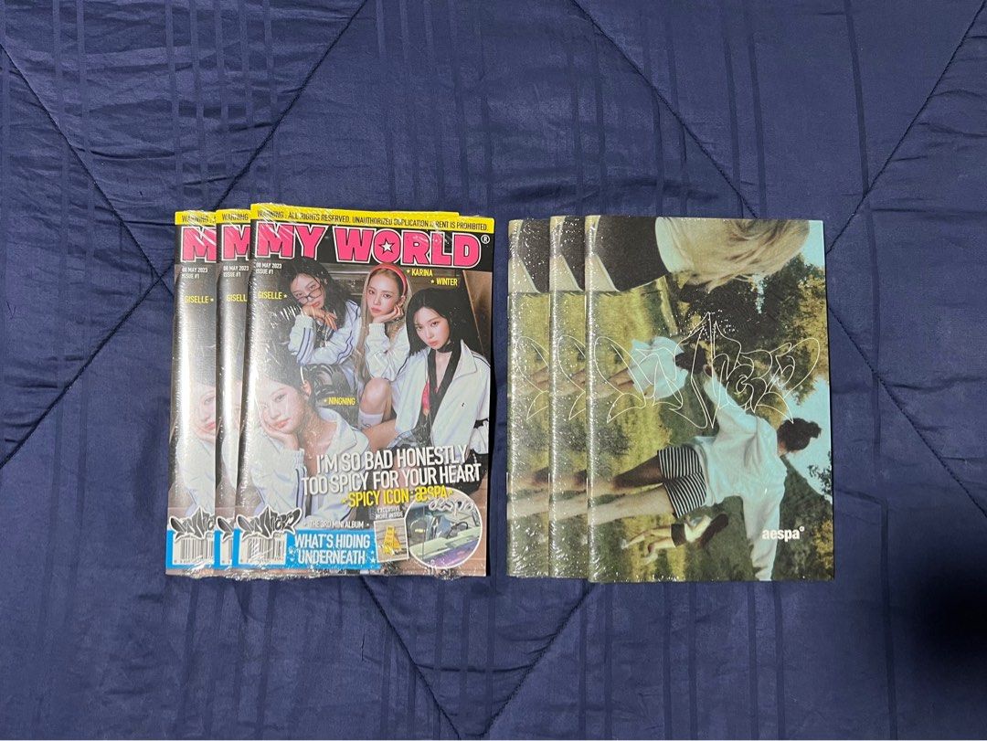 aespa sealed my world zine ver spicy album instocks, Hobbies & Toys ...