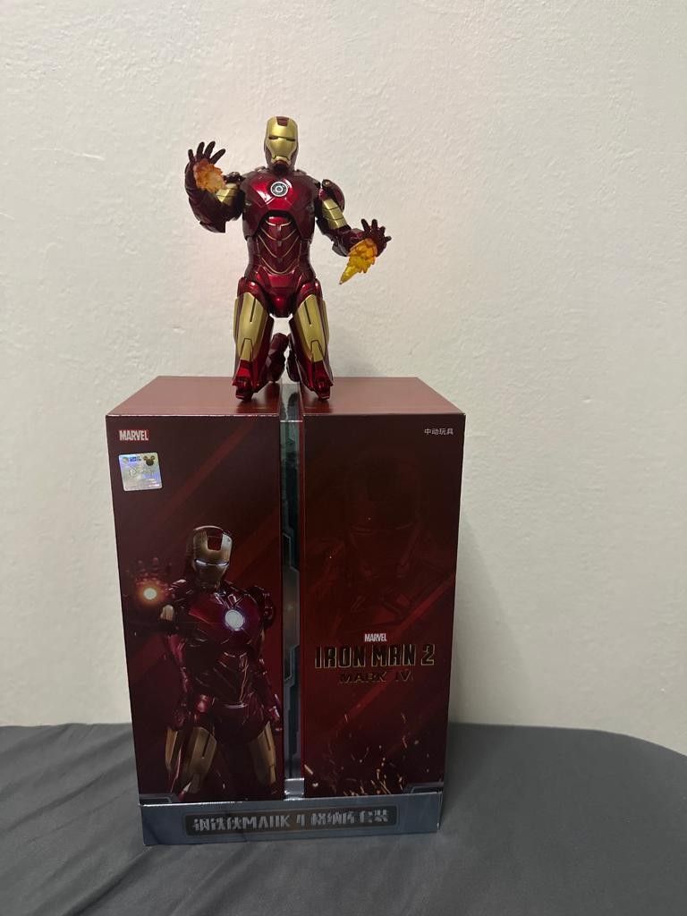 Iron man figurine, Hobbies & Toys, Toys & Games on Carousell