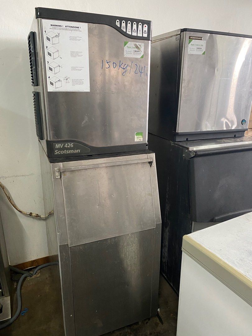 Italy brand ice maker. 150kg daily capacity. Free deliver and warranty ...