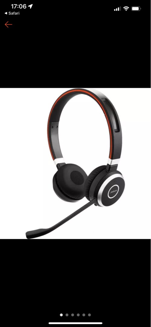 Jabra Hsc W Headset Audio Headphones Headsets On Carousell