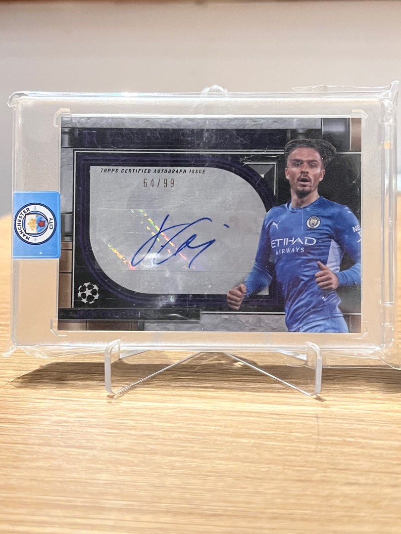 Jack Grealish Topps Museum Archival Autograph /99, Hobbies & Toys ...