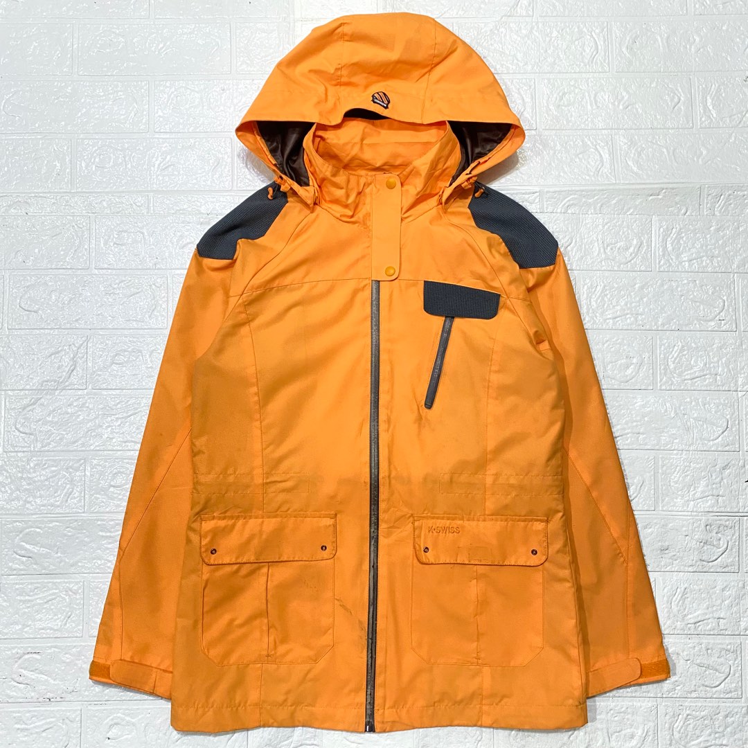 JAKET OUTDOOR PARKA JAKET GUNUNG KSWISS, Fesyen Pria, Pakaian , Baju ...