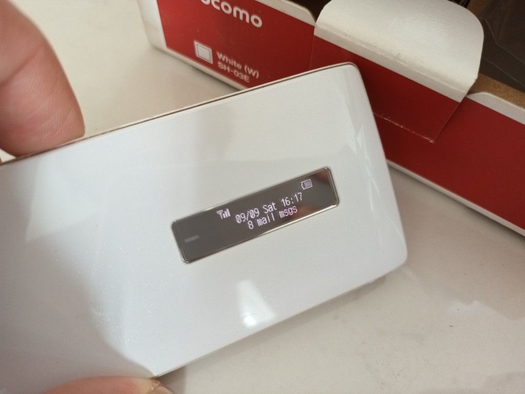 Japan Docomo FOMA white flip phone nt cosplay jpop otaku genshin honkai ...