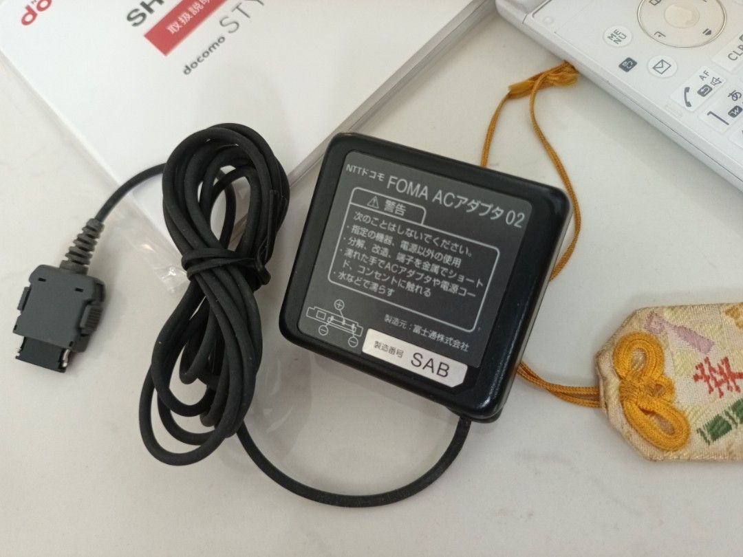 Japan Docomo FOMA white flip phone nt cosplay jpop otaku genshin honkai ...