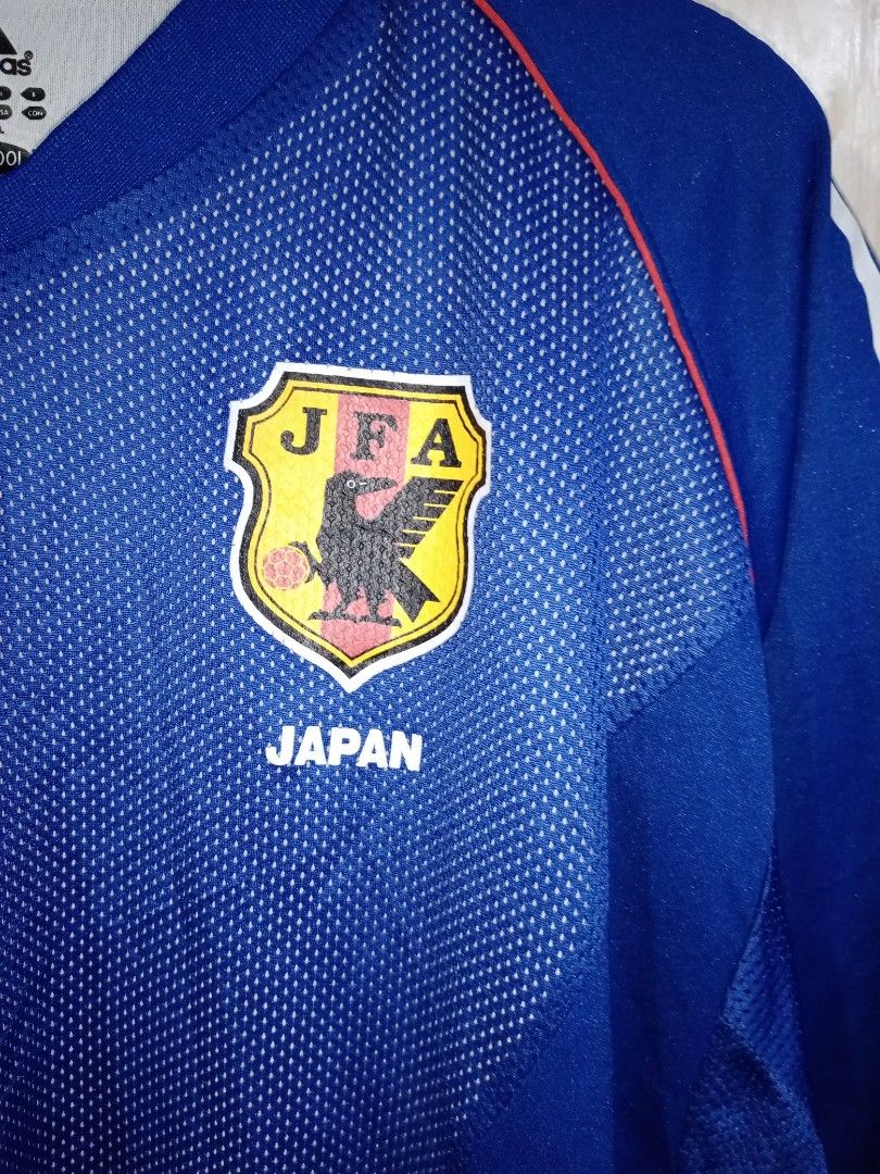 2002-04 Japan JFA Home Football jersey, Men's Fashion, Activewear on Carousell