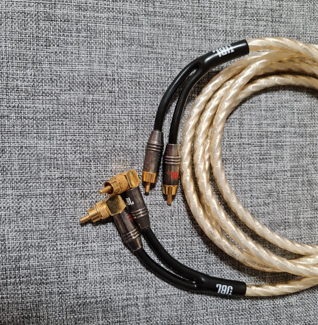 JBL RCA cable, Audio, Other Audio Equipment on Carousell