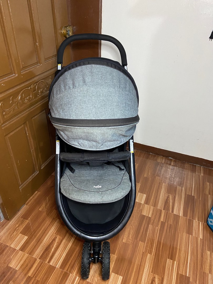 Joie Litetrax 3 wheel stroller, Babies & Kids, Going Out, Strollers on ...