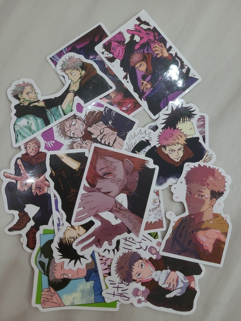 jujutsu kaisen (jjk) stickers, Hobbies & Toys, Stationery & Craft ...