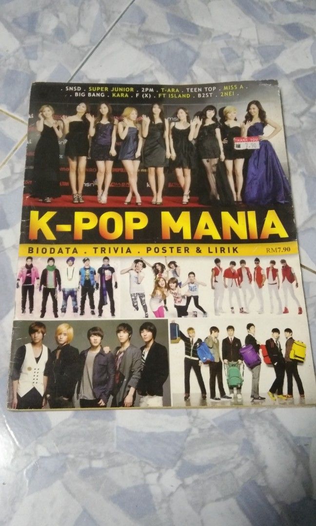 k - pop mania, Hobbies & Toys, Books & Magazines, Magazines on Carousell