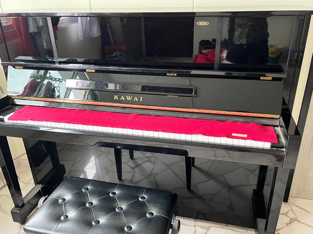 Kawai Upright Piano Model KU 10, Hobbies & Toys, Music & Media, Musical ...