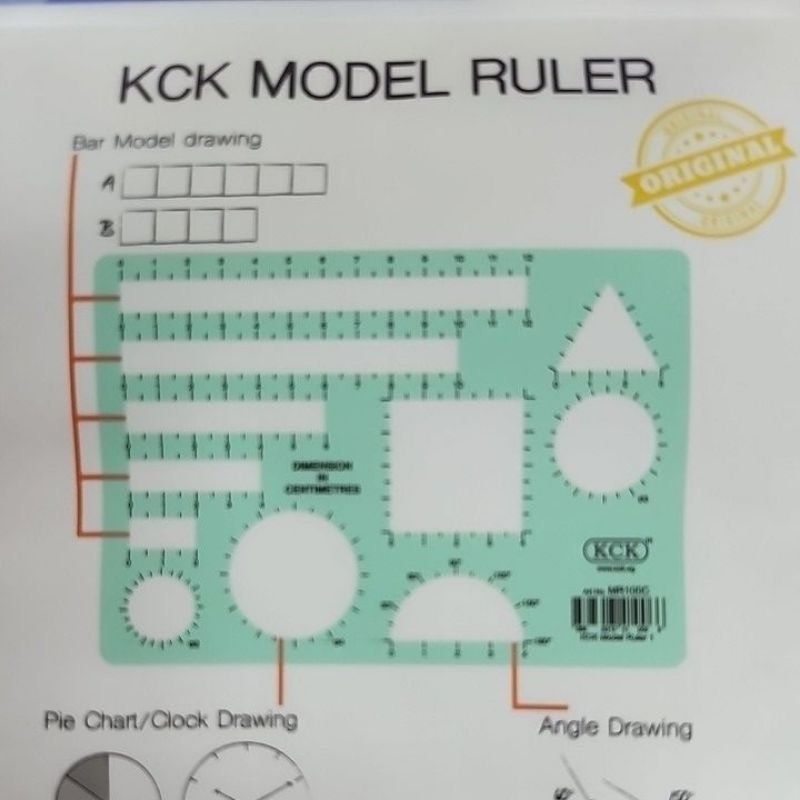 KCK MODEL RULER ( Clear )( Mathematical Use), Hobbies & Toys ...