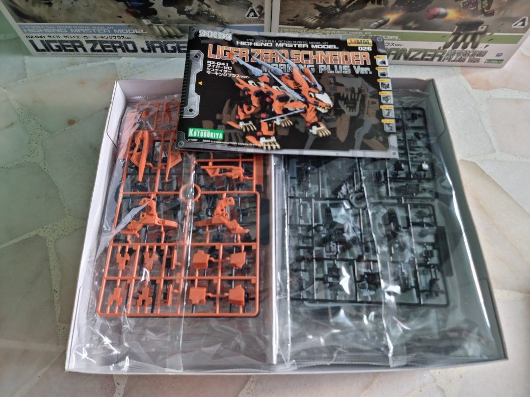 Kotobukiya Zoids HMM Series - Liger Zero Schneider Jager Panzer Marking ...