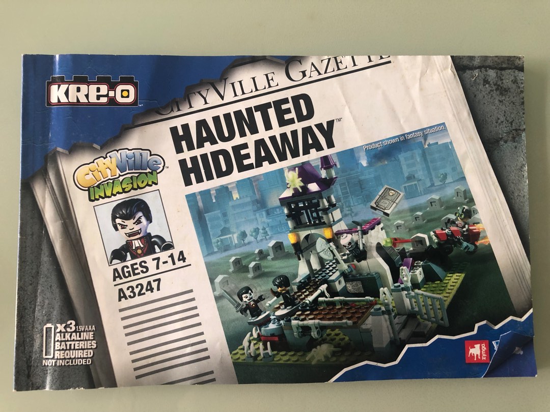 Kreo bricks haunted hideaway set, Hobbies & Toys, Toys & Games on Carousell
