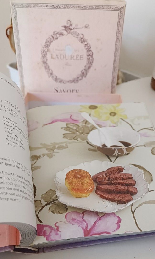 Laduree Savory Recipe Book, Furniture & Home Living, Kitchenware & Tableware, Coffee & Tea ...