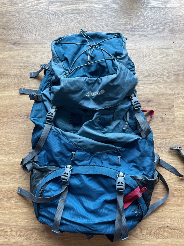 Lafuma hiking backpacking bag 60L, Men's Fashion, Bags, Backpacks on ...