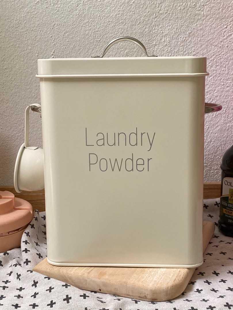 Laundry powder storage, Furniture & Home Living, Home Improvement ...