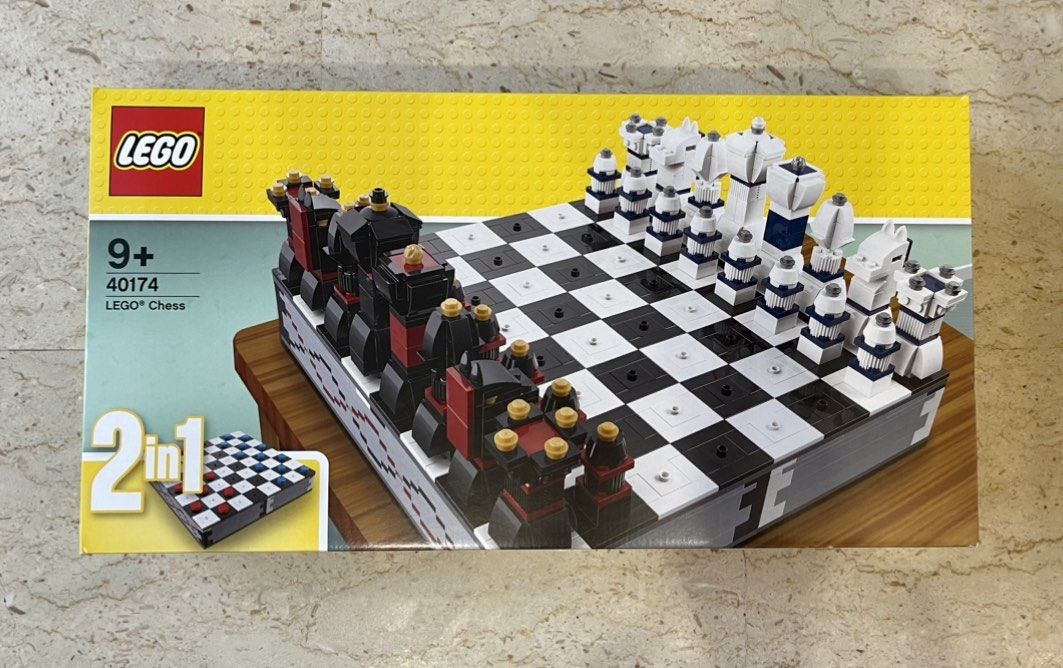Lego 40174 LEGO Chess (Retired), Hobbies & Toys, Toys & Games on Carousell