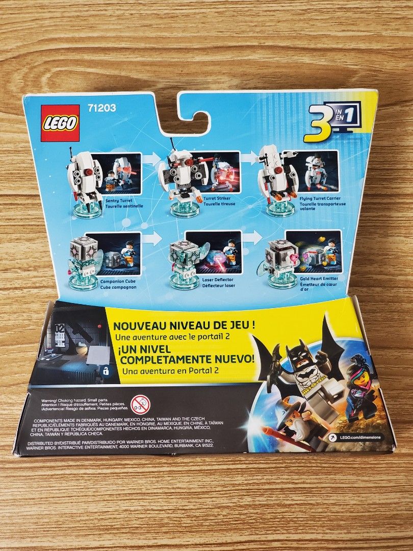 全新LEGO Dimensions 71203 PORTAL 2傳送門 Level pack ps4 ps3 xbox, 興趣及遊戲, 玩具 ...
