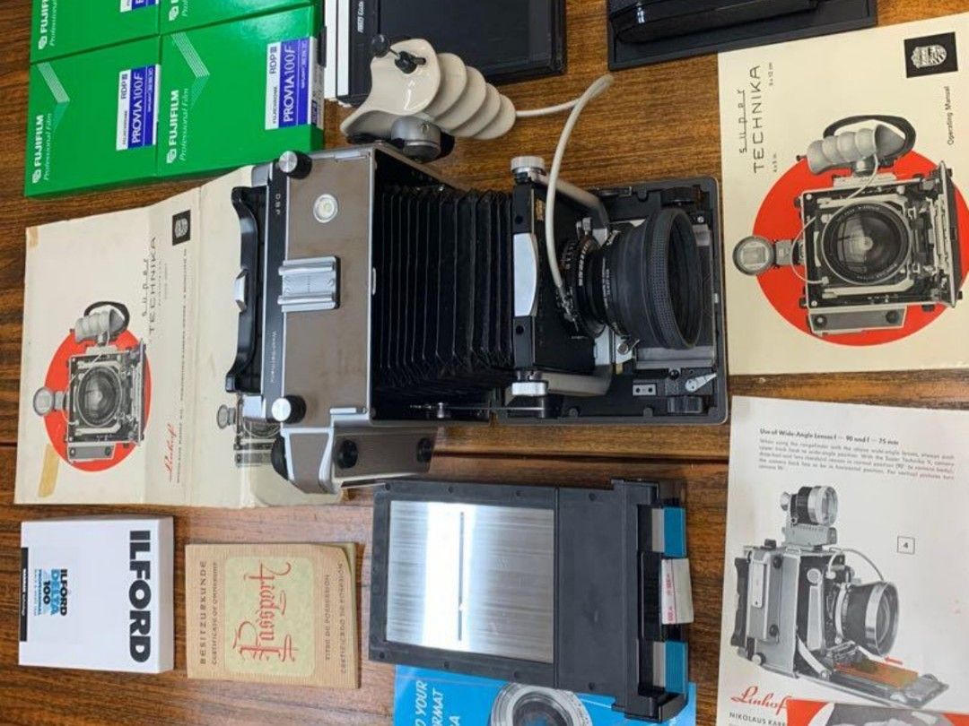 Linhof 4x5 super technika 大片幅相機, 攝影器材, 相機 - Carousell