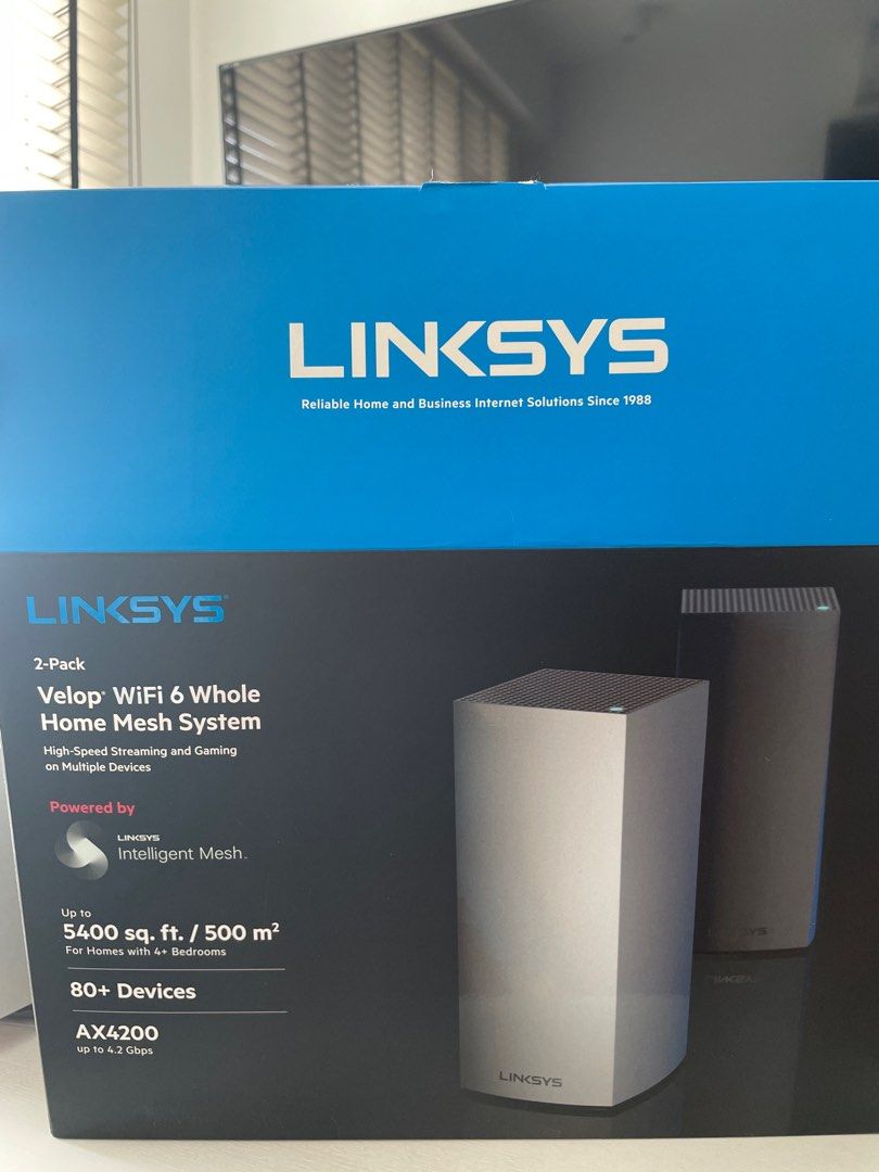 Linksys Mx4200 Ax4200 Wifi 6 Mesh Router Computers And Tech Parts And Accessories Networking On