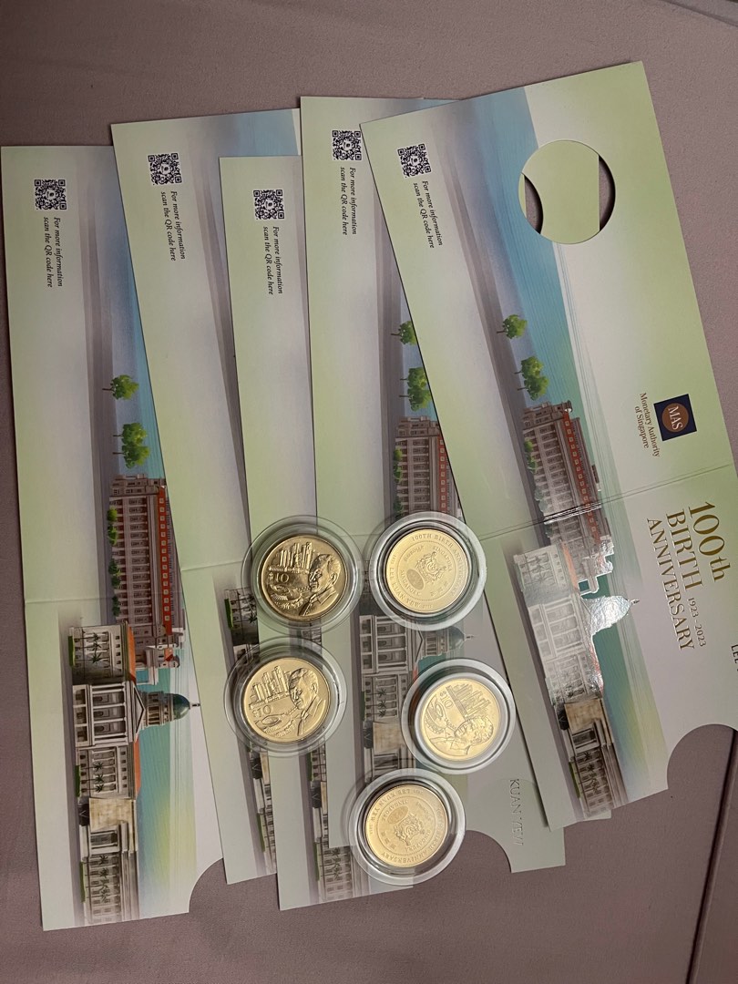 LKY 100 COIN, Hobbies & Toys, Memorabilia & Collectibles, Currency on ...