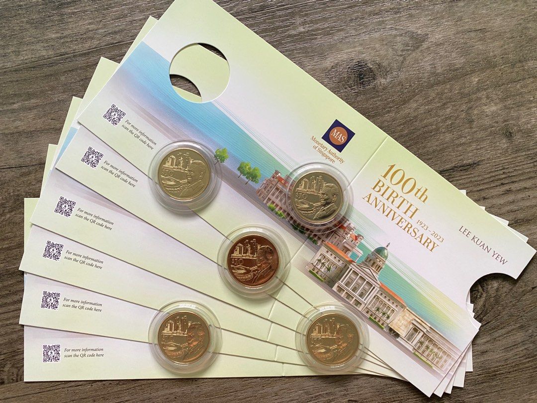 LKY 100th Birth Anniversary Coins, Hobbies & Toys, Memorabilia ...