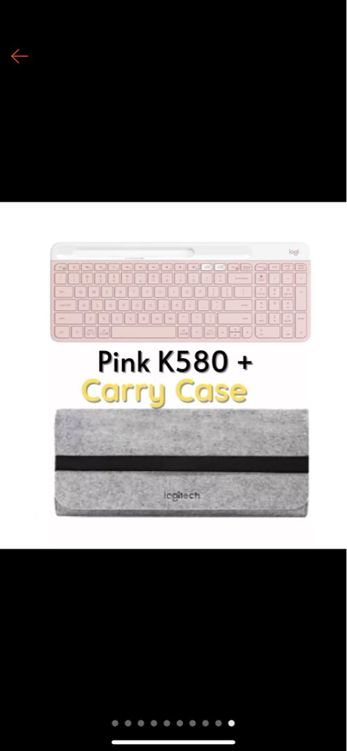 Logitech K580 Slim Multi Device Wireless Keyboard Computers And Tech