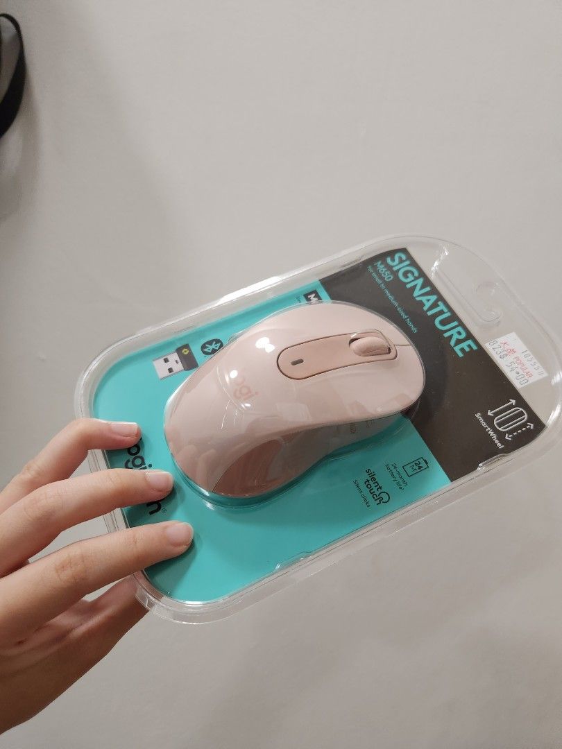 Logitech M650 Pink, Computers & Tech, Parts & Accessories, Mouse ...