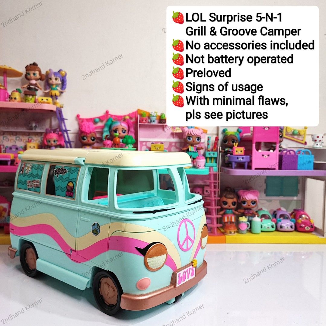 LOL Surprise Grill & Groove Camper, Hobbies & Toys, Toys & Games on ...