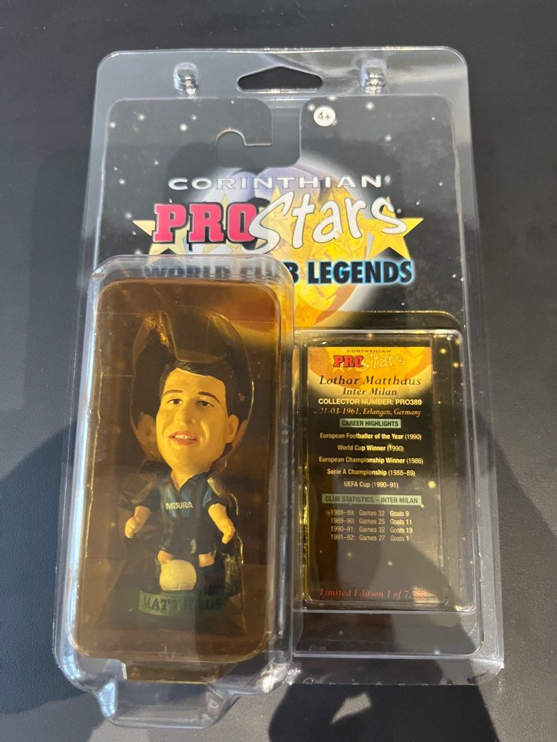 Lothar Matthaus Inter Milan world club legends wcl corinthian prostars ...