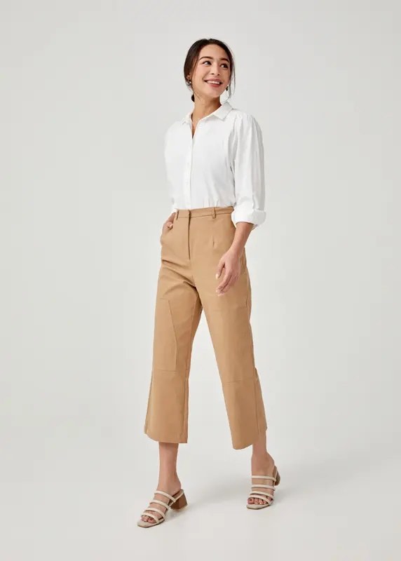 Love Bonito Sheila Balloon Sleeve Button Down Shirt, Women's Fashion ...