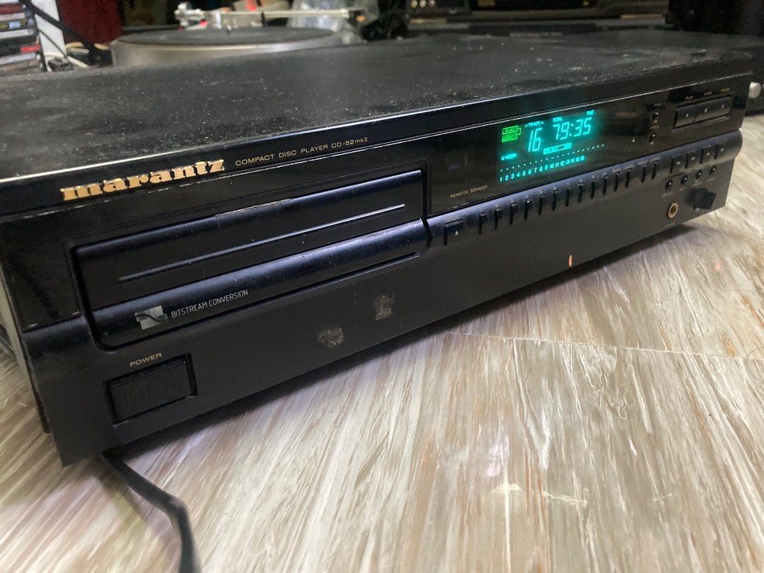 Marantz cd player cd 52 mk2 faulty, Audio, Soundbars, Speakers & Amplifiers on Carousell