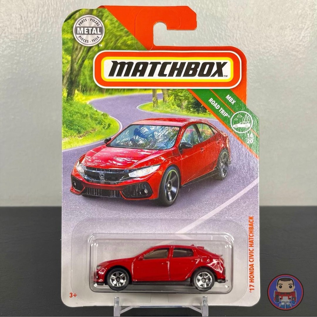 Matchbox ‘17 Honda Civic Hatchback (MBX Road Trip) 1:64 Scale Diecast ...
