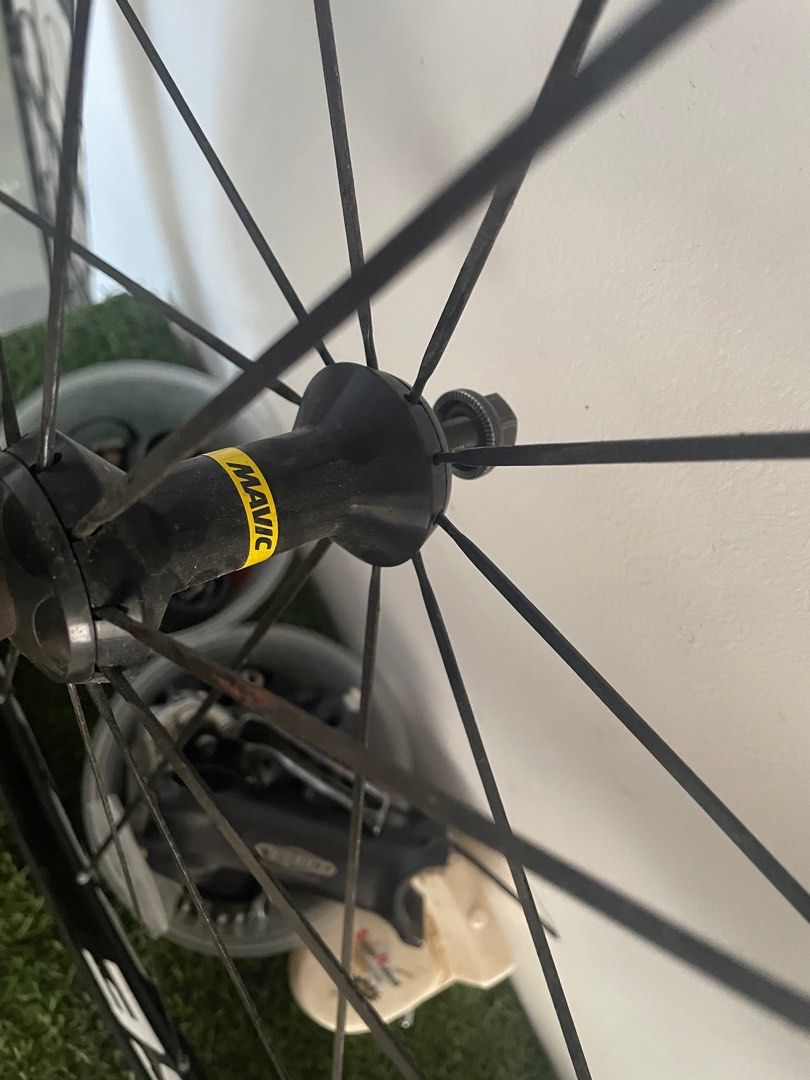 Mavic Ellipse track wheelset fixie, Sports Equipment, Bicycles & Parts ...