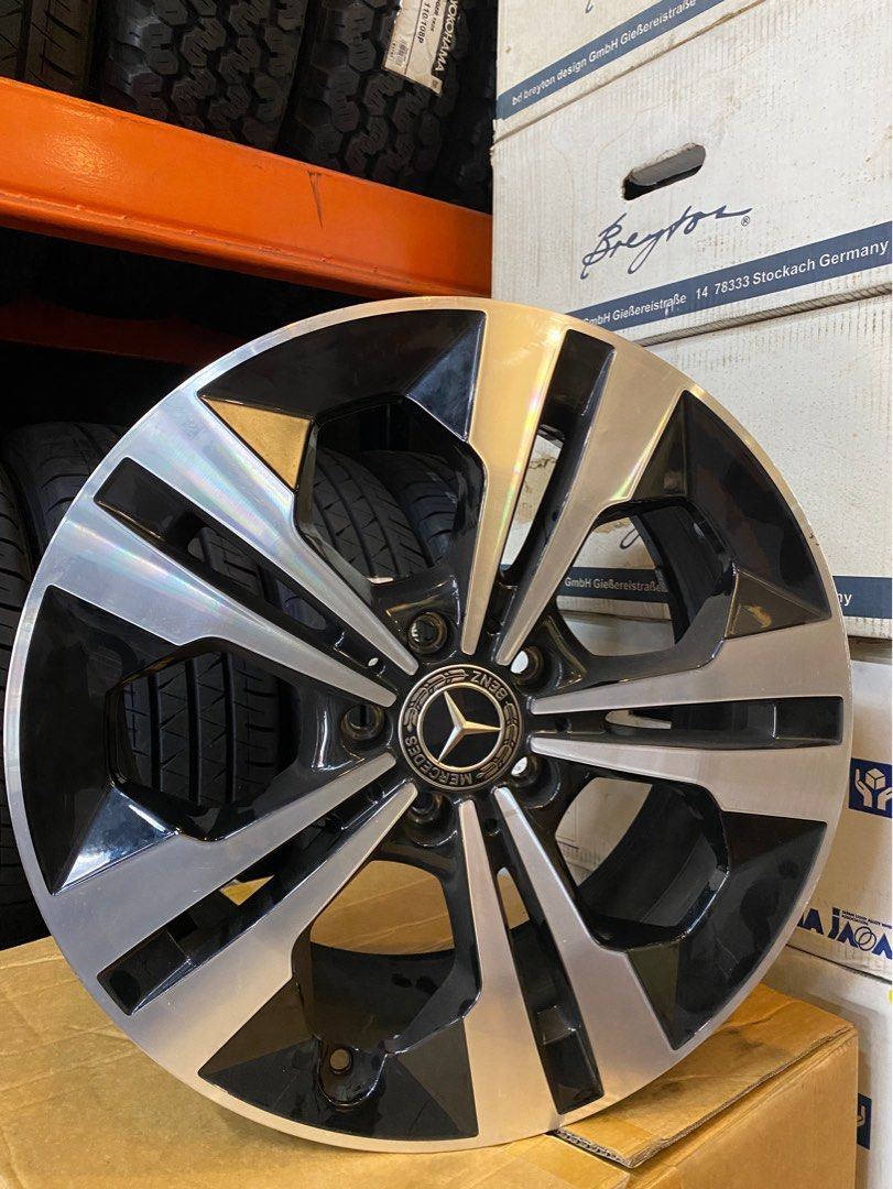 Mercedes 18” Rims, 5x112, 18"x7.5", Offset 53, Car Accessories, Tyres ...