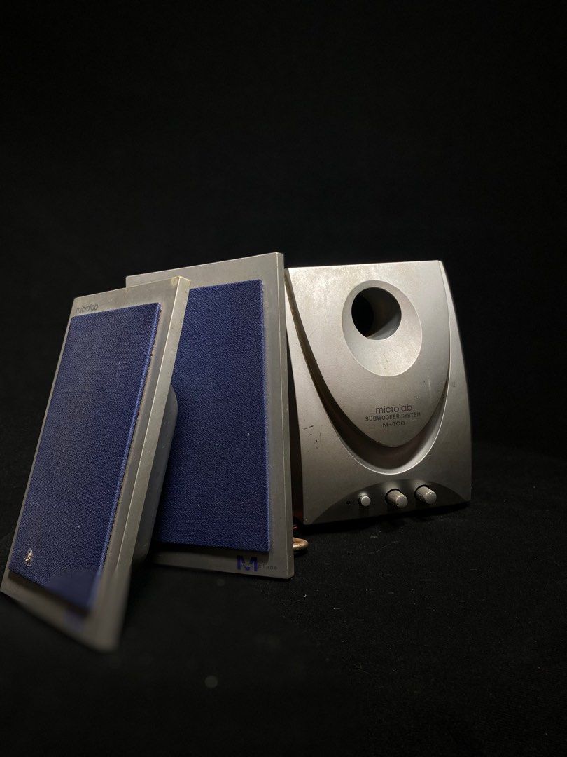 Microlab Subwoofer System M-400, Musik & Media, CD, DVD & Lainnya di ...