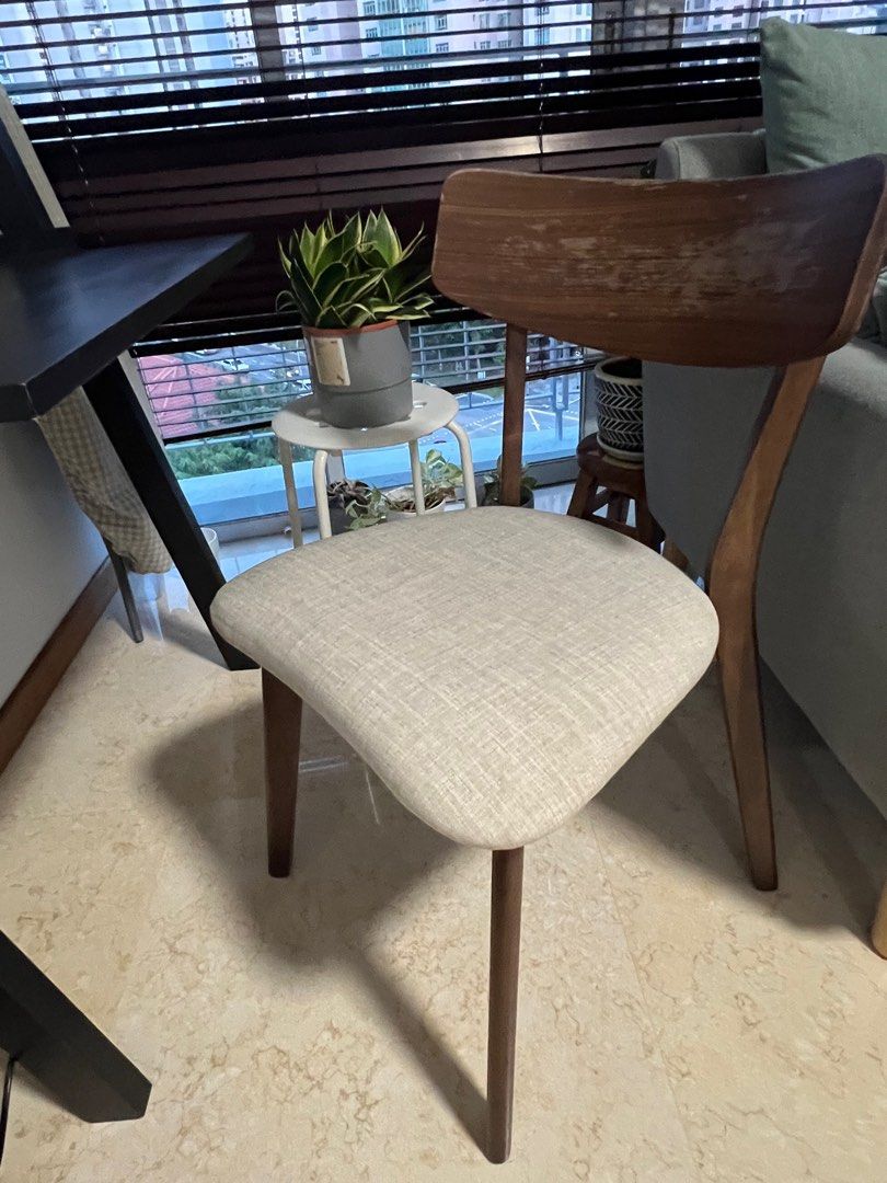 Mid Century Style Study Desk and Chair, Furniture & Home Living ...