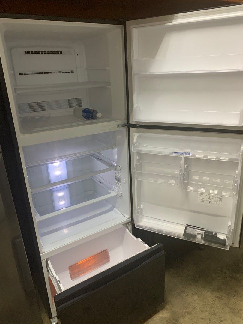 Mitsubishi 3Ticks 3Door Fridge, 358L, TV & Home Appliances, Kitchen ...