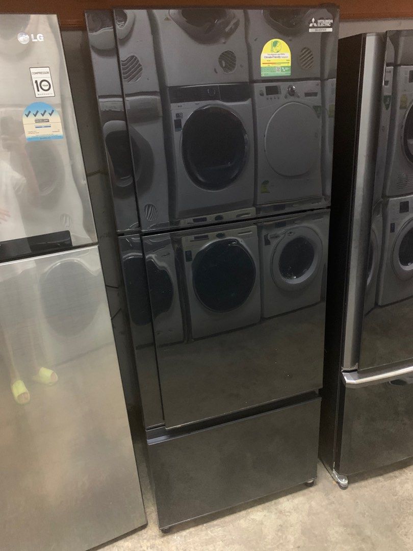 Mitsubishi 3Ticks 3Door Fridge, 358L, TV & Home Appliances, Kitchen ...