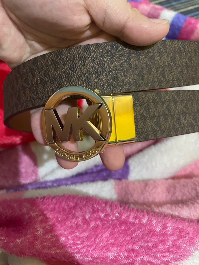 MK REVERSIBLE BELT XL, Women's Fashion, Watches & Accessories, Belts on ...