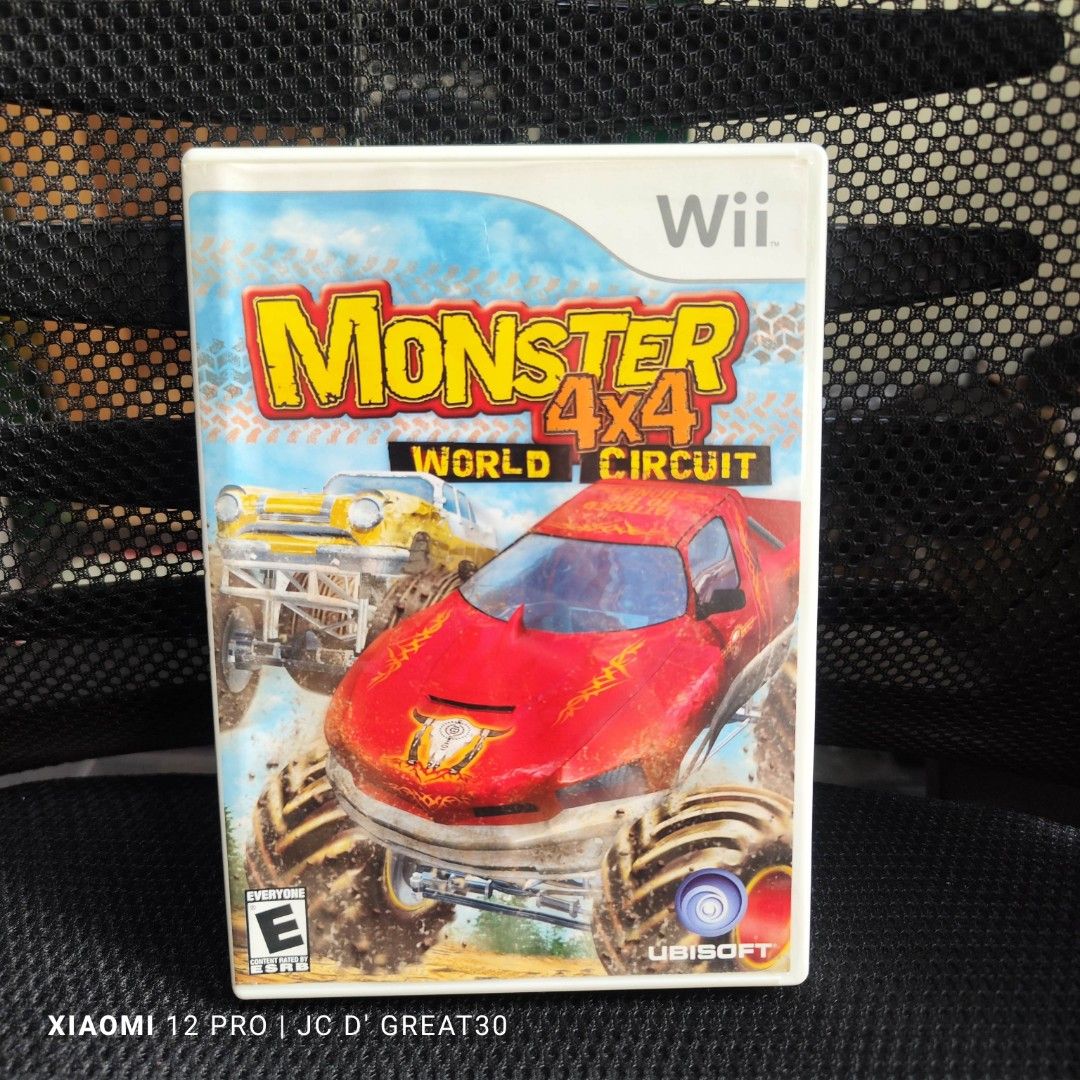 Monster 4x4 World Circuit Wii game, Video Gaming, Video Games, Nintendo ...
